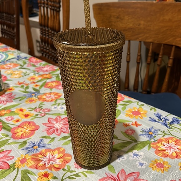 Starbucks | Dining | Starbucks Disneys 5th Anniversary Golden Mug With ...